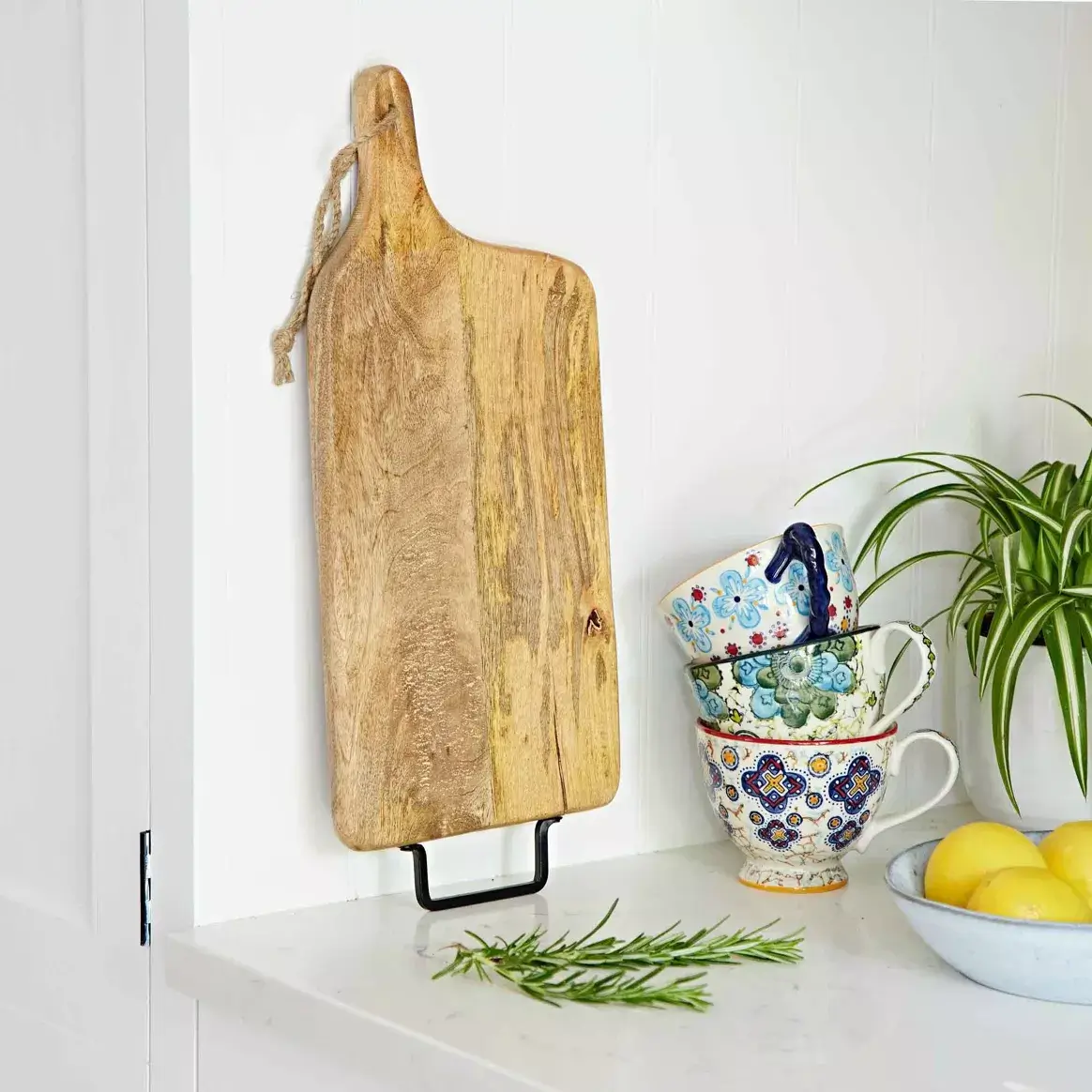 Rustic Mango Wood Long Chopping Board | Stylish Charm – Starburst ...